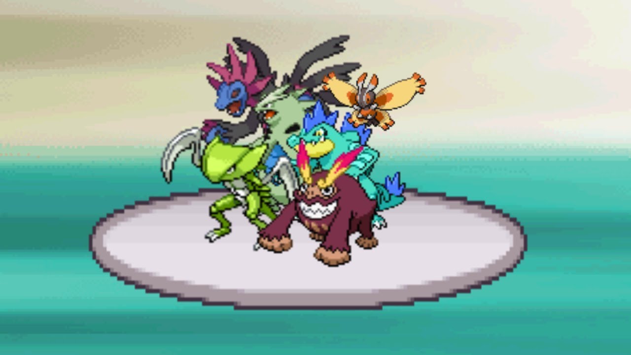 Godzilla Pokemon Team