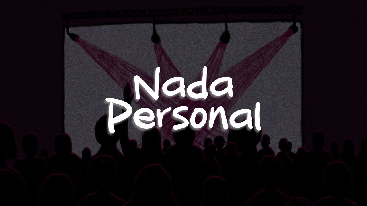 Soda Stereo - Nada Personal (Letra) - YouTube