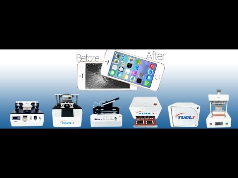 Phone LCD repair machine Whole Process from Start to Finish - YouTube