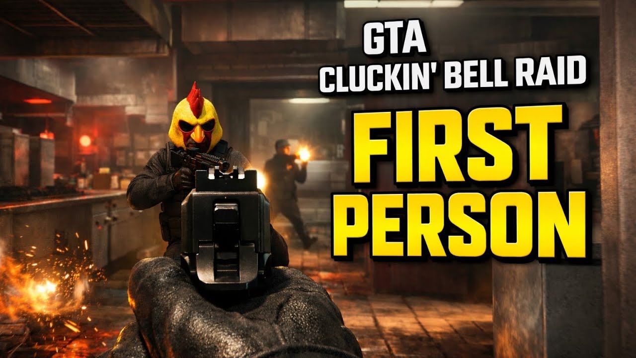 Level 10 Solo Cluckin’ Bell Raid Finale – First Person | GTA Online ...