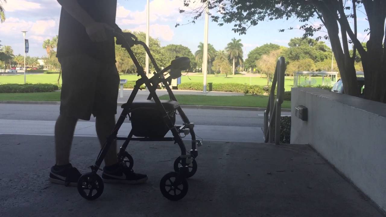 Smart Walker: Obstacle detection - YouTube