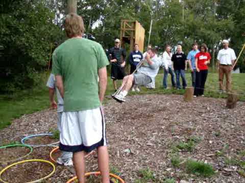 Superior Challenge Ropes Course - Nitro Crossing - YouTube