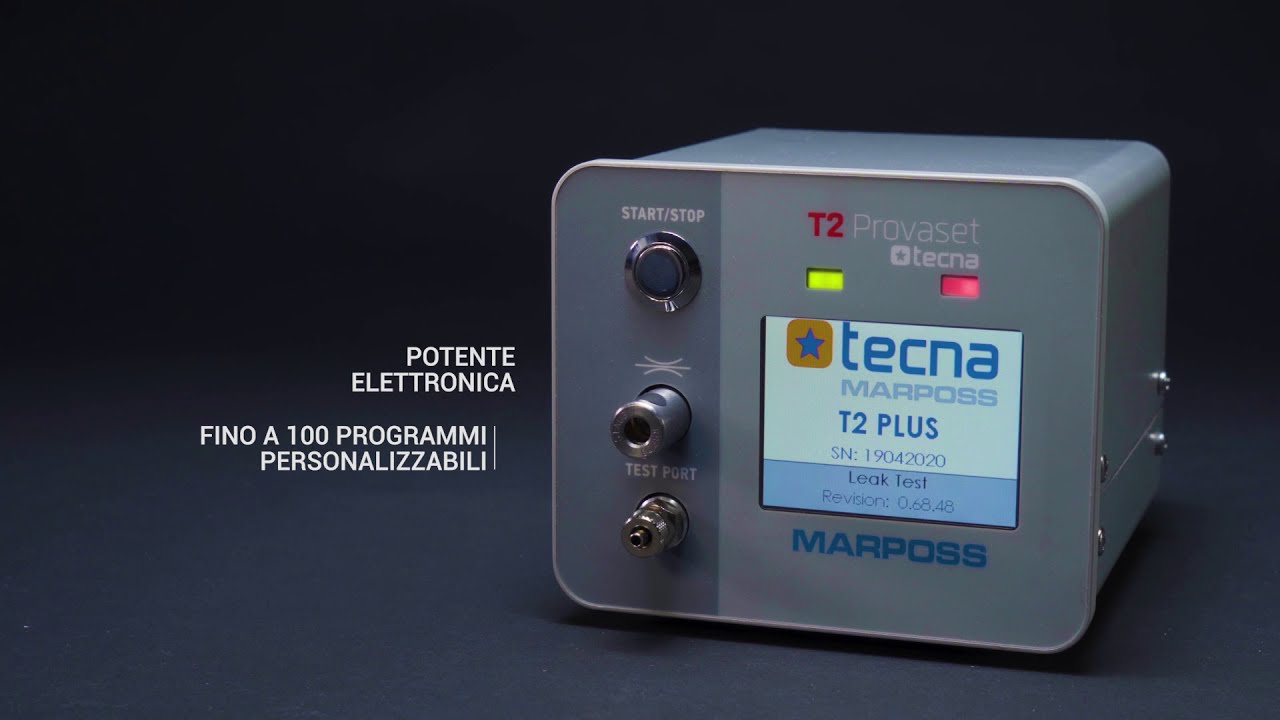 Provaset T2 - Strumento per collaudi di tenuta in aria - YouTube