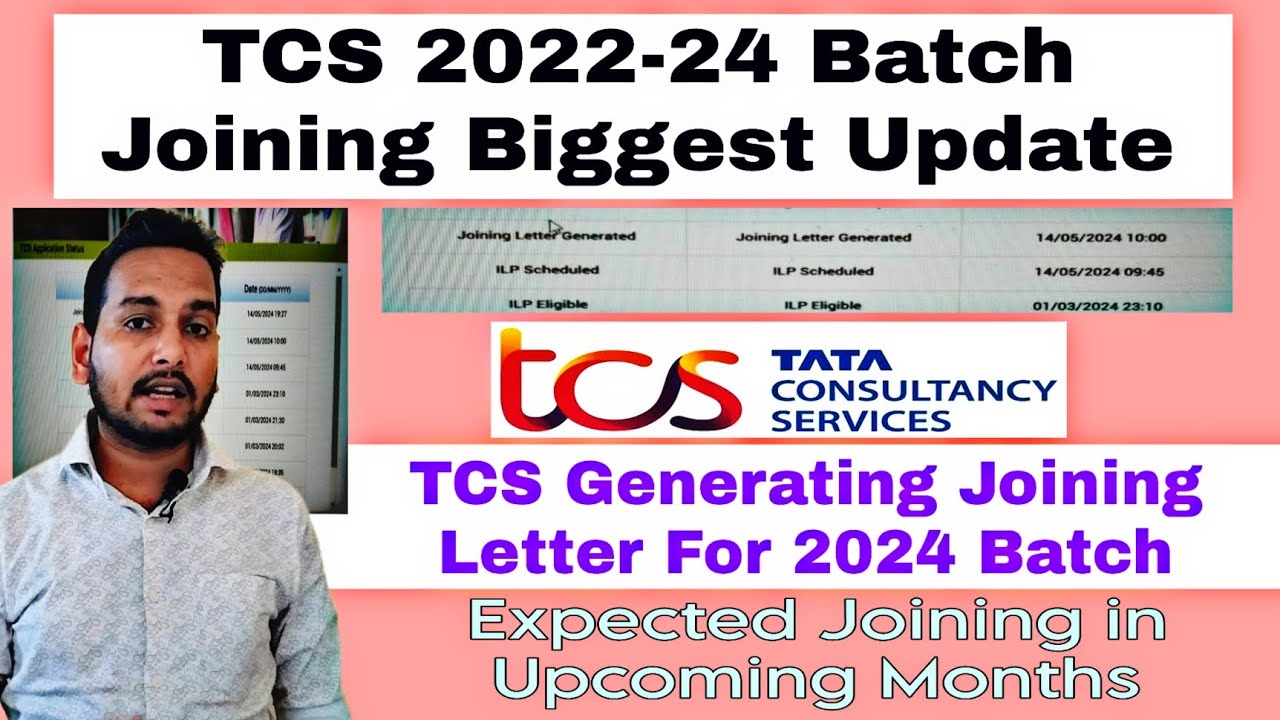 TCS JOINING/ONBOARDING LATEST UPDATE | TCS GENERATING JOINING LETTER ...