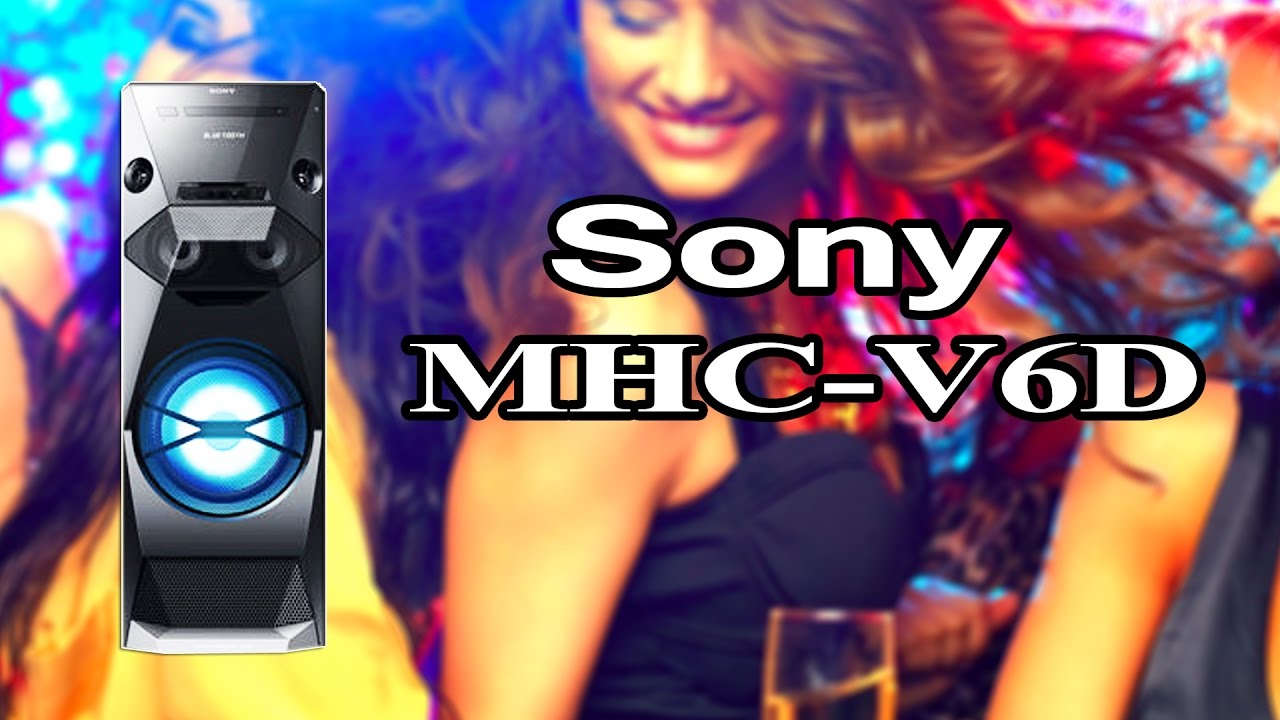 Sony MHC V6D Audio Test - YouTube