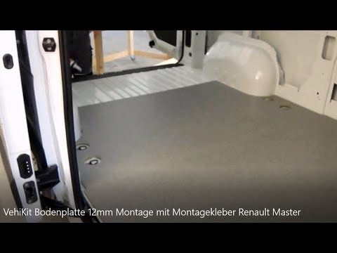 Montageanleitung Vehikit Bodenplatte 12mm. Montage mit Montagekleber ...