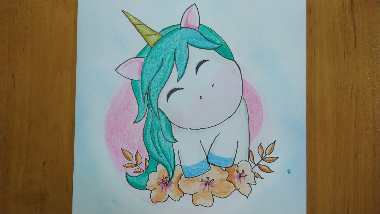 Drawing a kind unicorn: Draw a sweet and kind unicorn with this method ...