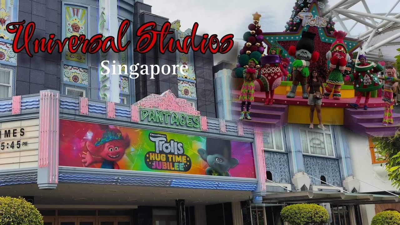 TROLLS in Universal Studios Singapore | Stage Live Show - YouTube
