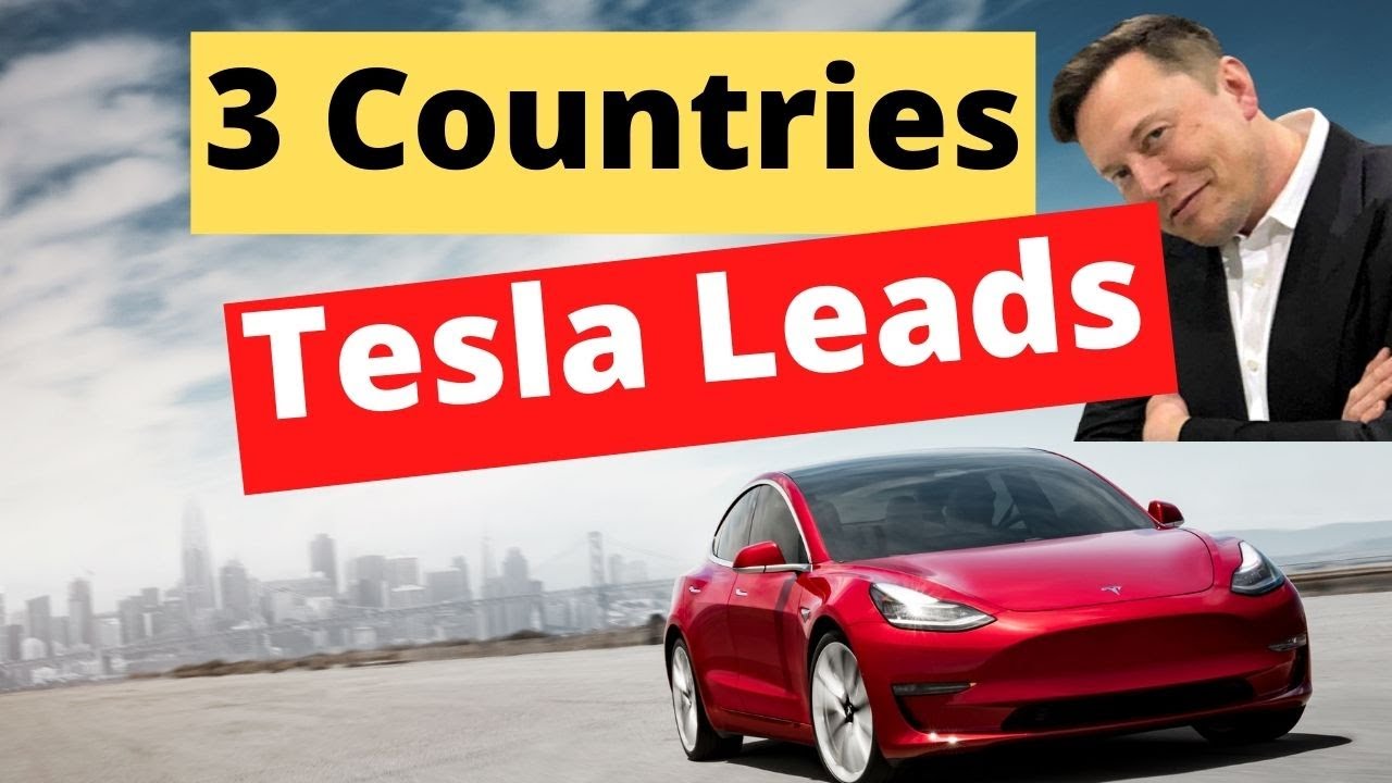 HOURS AGO! 3 Countries Where Tesla Leads In November 2021 Sales - YouTube