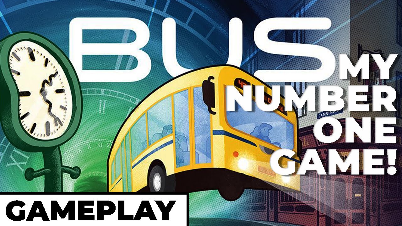 BoardGameCo Plays My Favorite Board Game - Bus by Splotter - YouTube