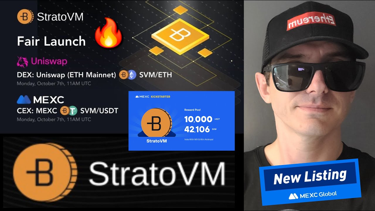 $SVM - StratoVM TOKEN CRYPTO COIN HOW TO BUY SVM STRATO VM MEXC GLOBAL ...