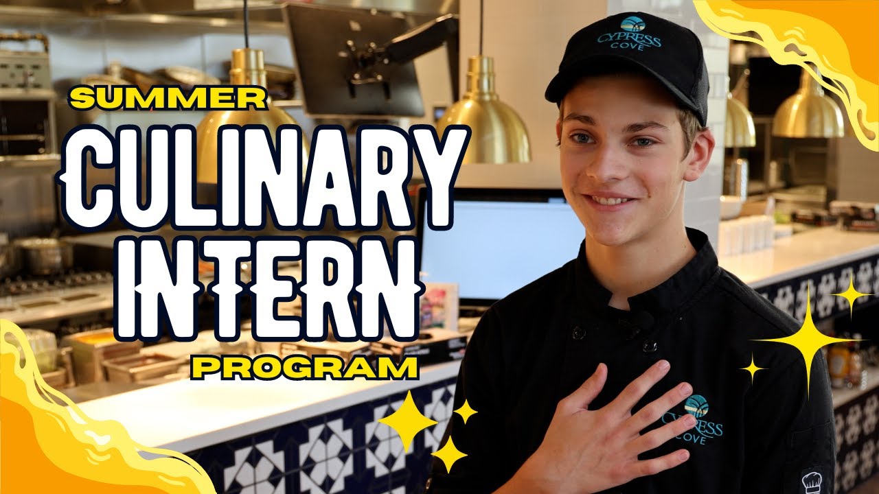 First Ever Culinary Intern Program at Cypress Cove a Big Success! - YouTube
