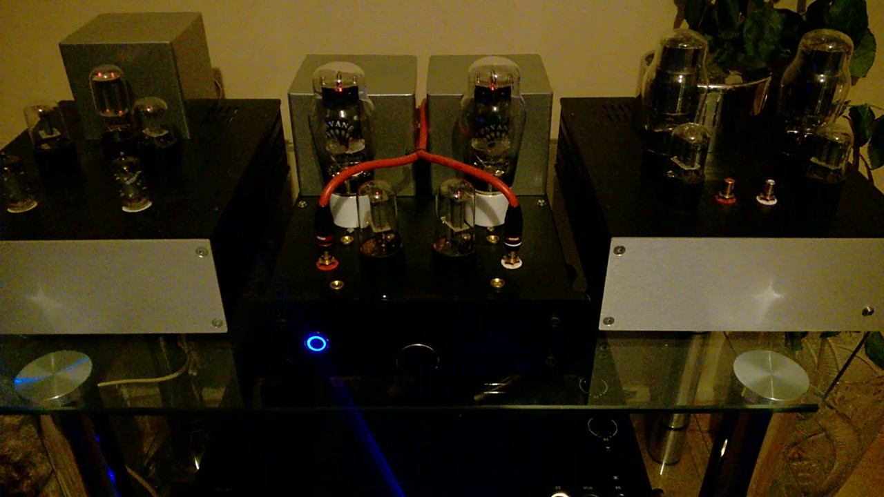 2a3 Tube SE Amplifier - YouTube