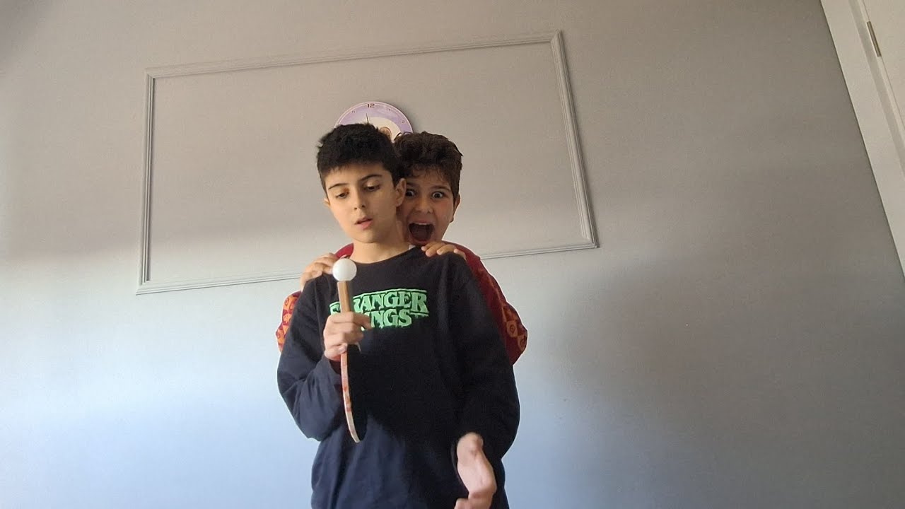 KUZENİMLE MASA TENİSİ OYNADIK! SONDA ROVESATA ÇEKTİK - YouTube