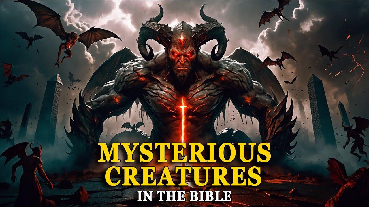 10 MYSTERIOUS CREATURES IN THE BIBLE : Beyond Angels and Demons ...