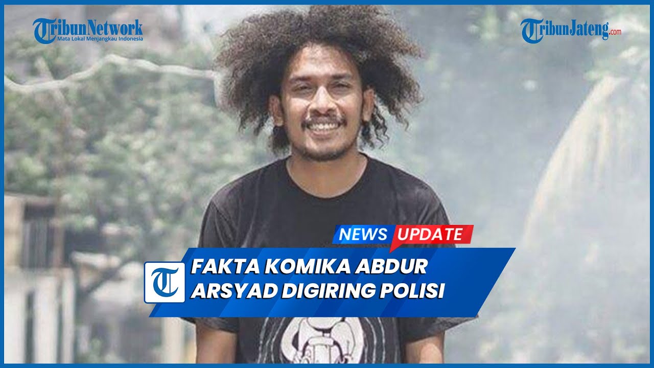 Viral Video Komika Abdur Arsyad Digiring Polisi Seusai Manggung Stand ...