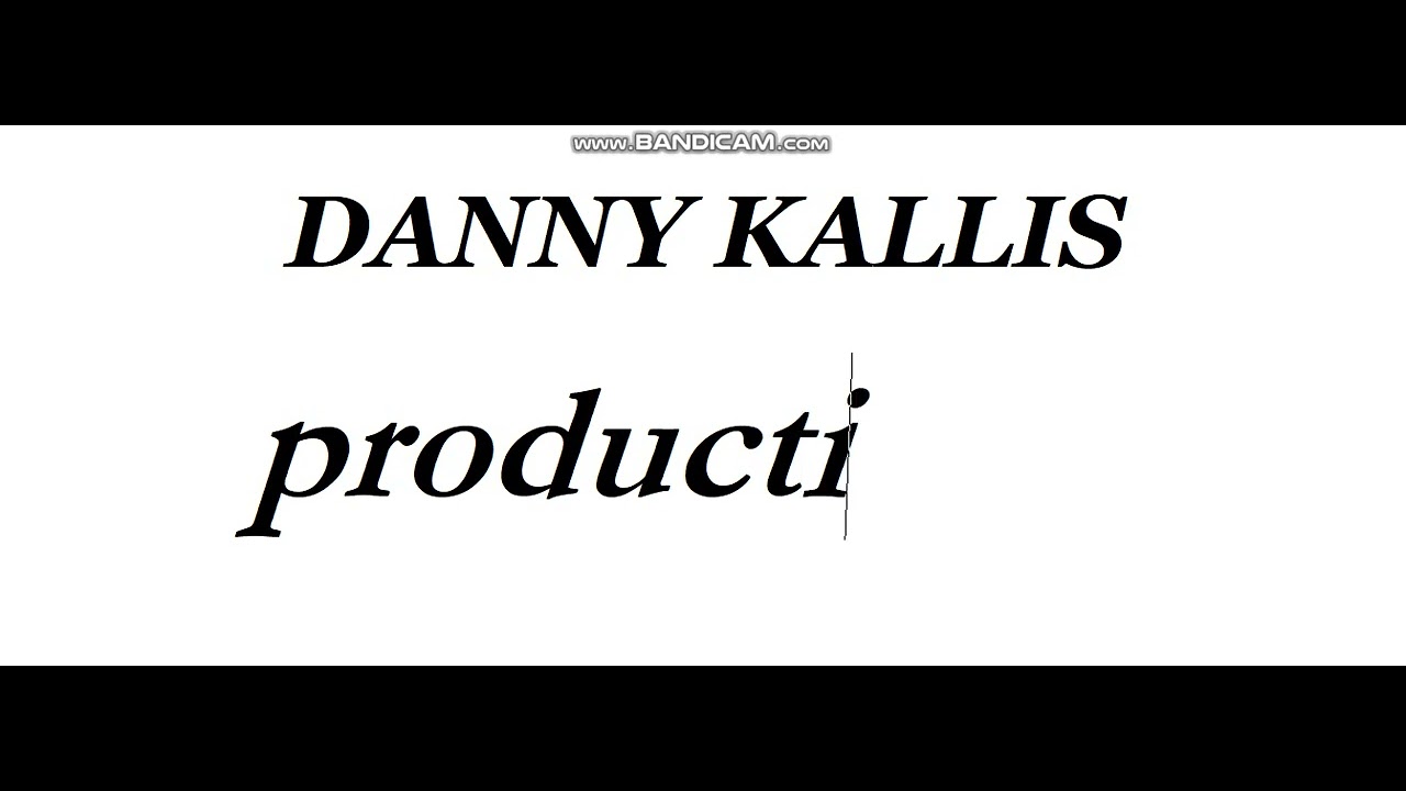 Danny Kallis Productions logo - YouTube