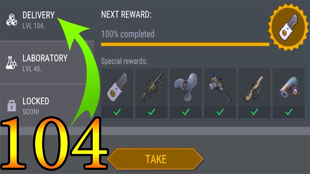 CRANE KEY lvl.104 - LAST DAY ON EARTH - LDOE - YouTube