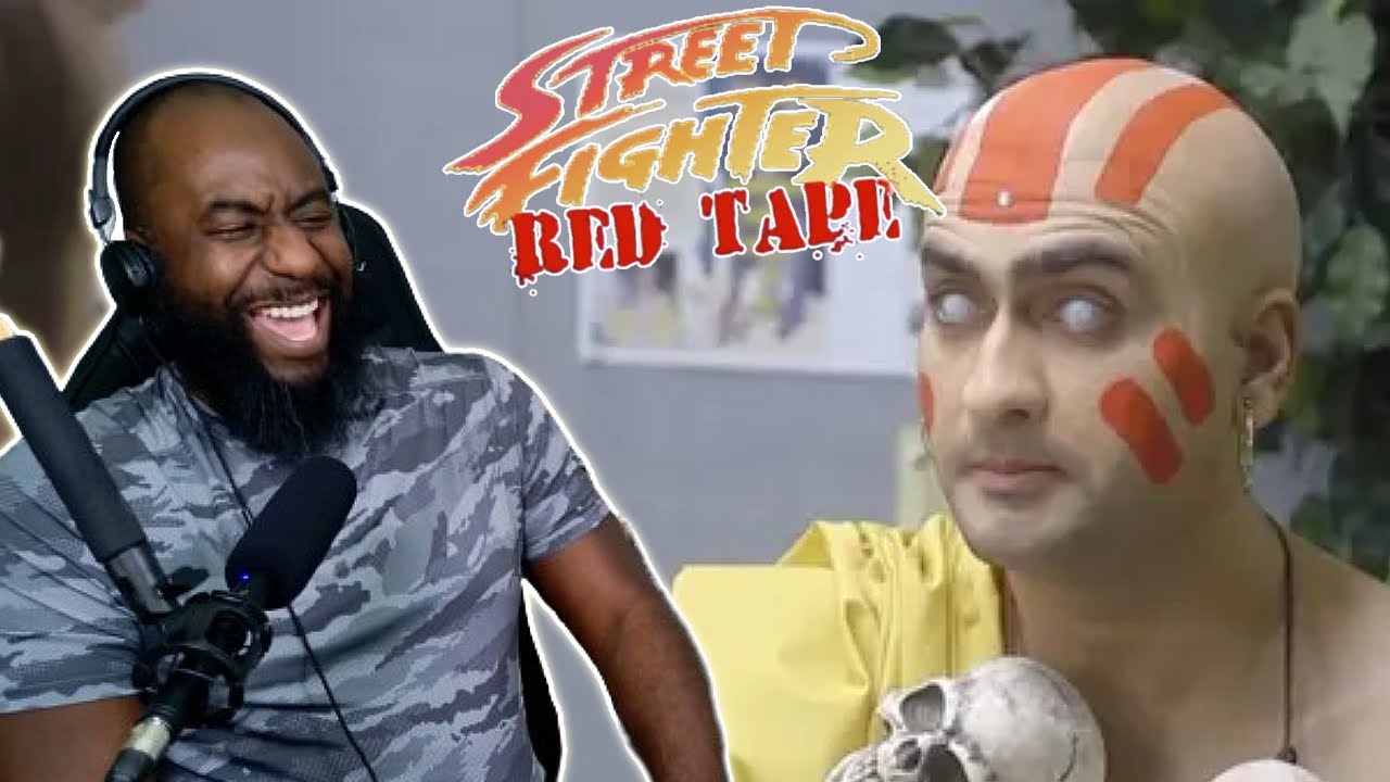 Street Fighter Red Tape - Blanka, Dhalsim & Guile Reaction - YouTube