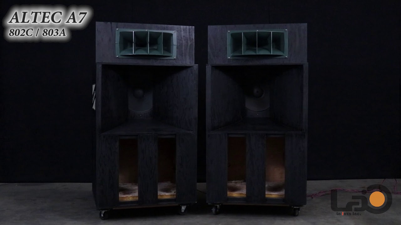 Altec A7 Woofer Check - YouTube