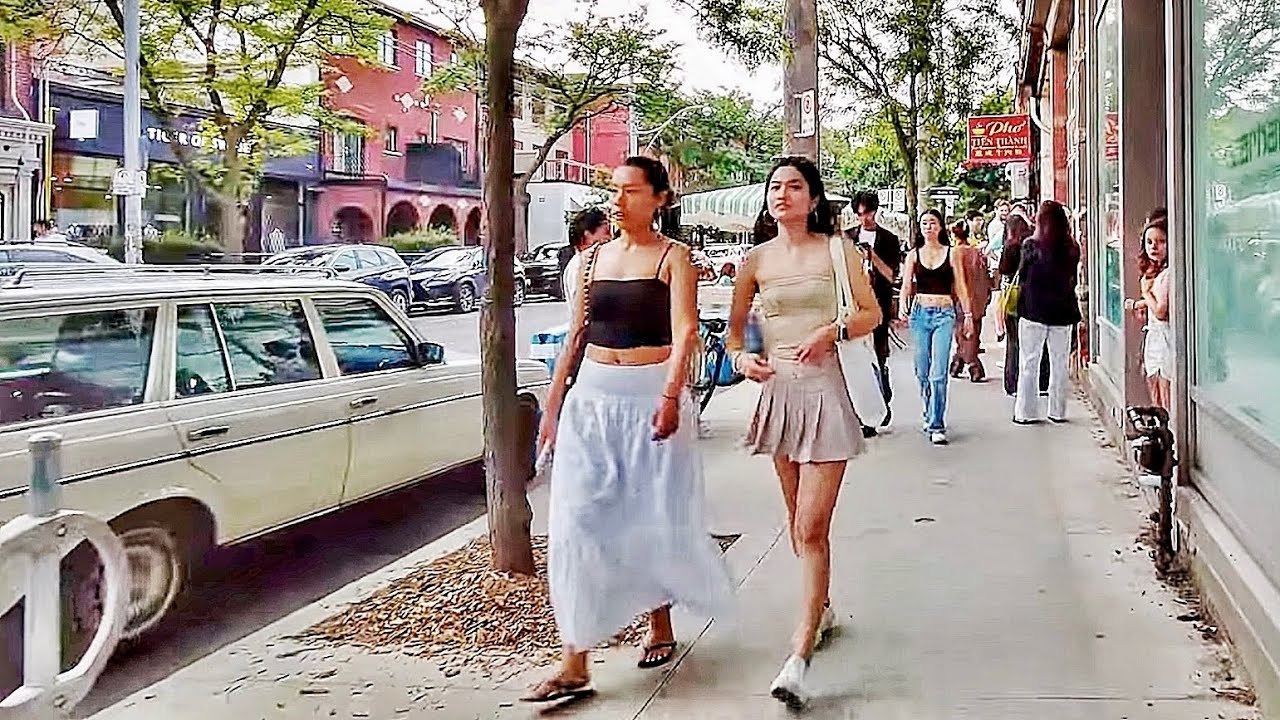 Busy Summer Evening Along Ossington Avenue | Toronto Walk | July 2024 ...