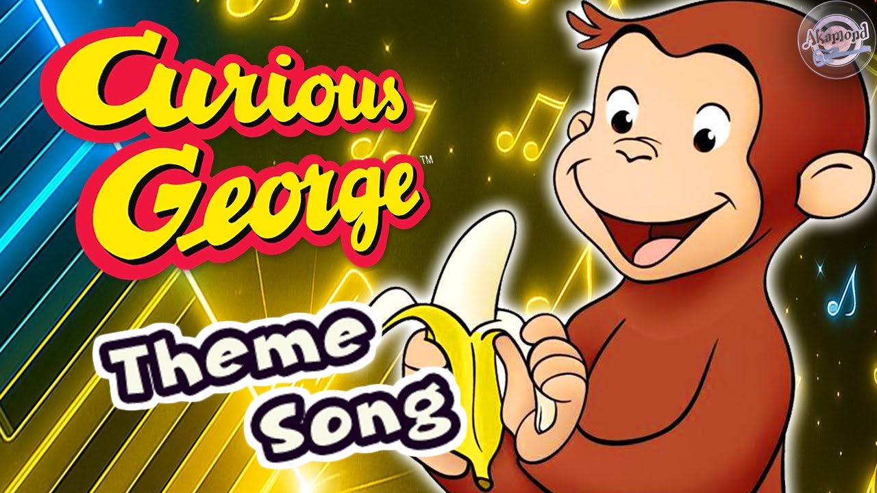 Curious George Theme Song Piano Tutorial | Synthesia - YouTube