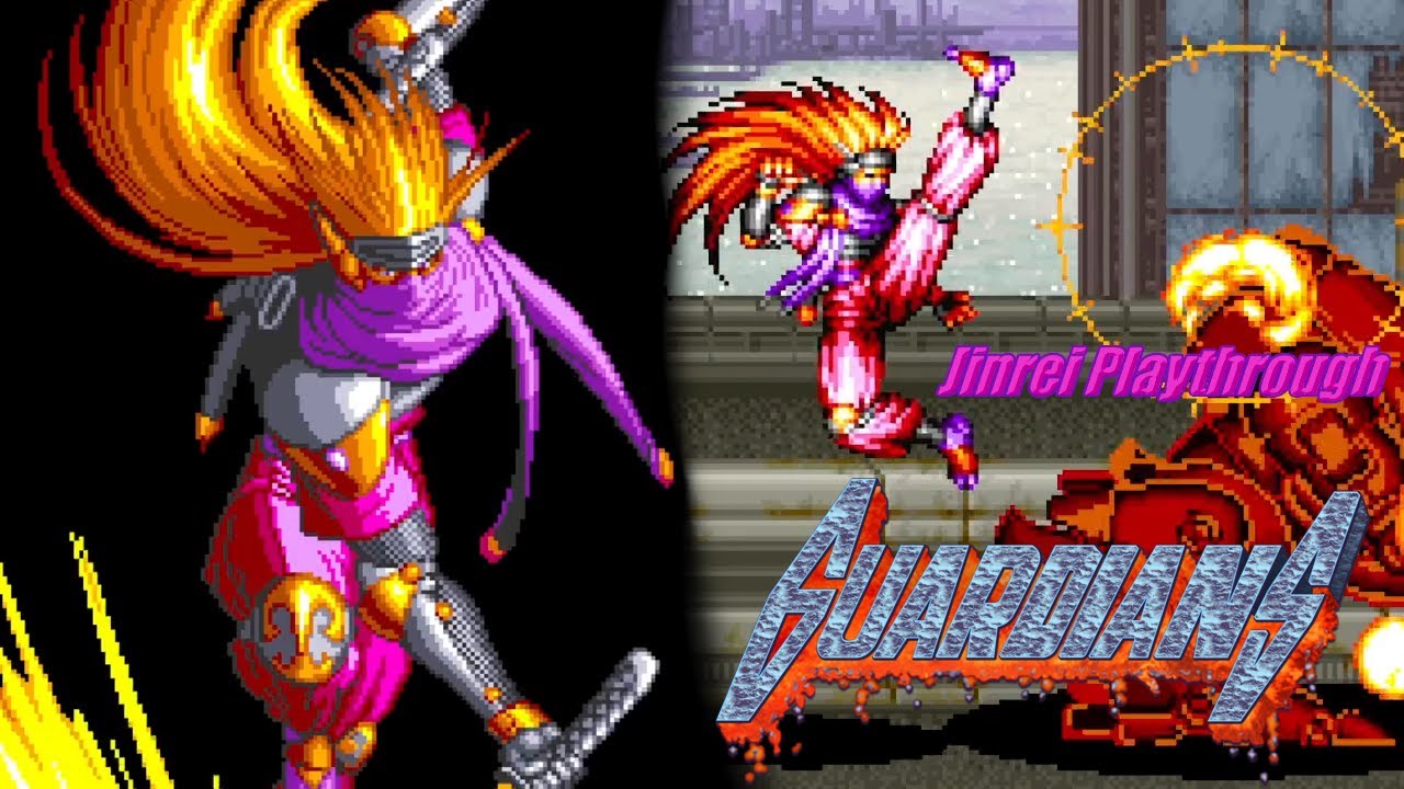 Guardians (Denjin Makai II) [Arcade] - Jinrei Playthrough - YouTube