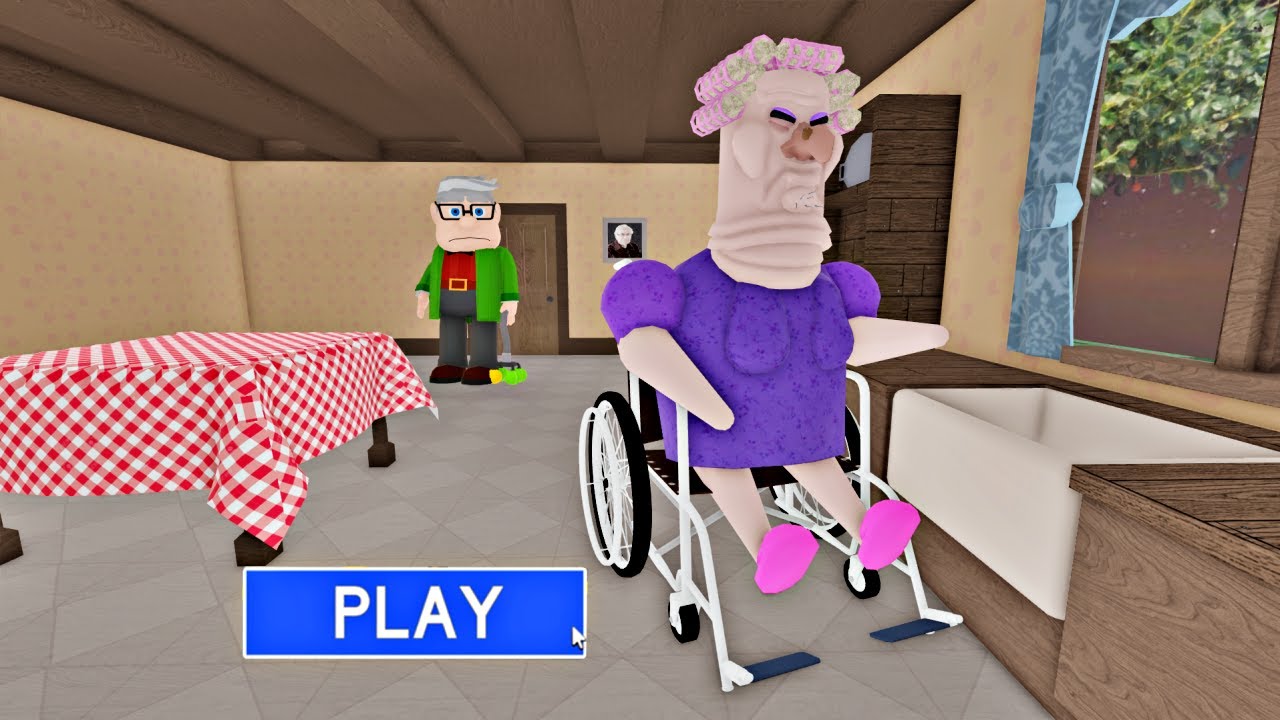 What if I Play as Evil Grandpa in Grumpy Gran? OBBY Full Gameplay # ...