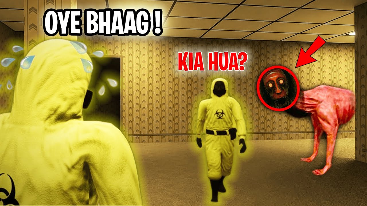 These Backrooms Moths Don't Stop Chasing Us!😨| (Escape the Backrooms ...