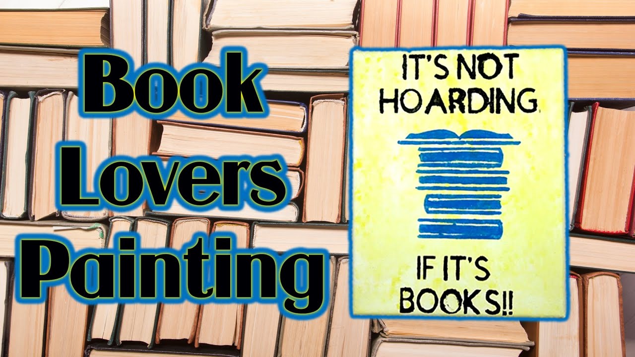 Take Home Craft: Book Lovers Painting - YouTube