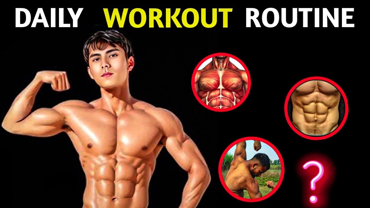 Daily workout routine | workout plan - YouTube