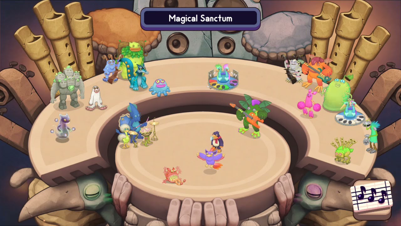 Magical Sanctum in the MSM Composer - My Singing Monsters - YouTube