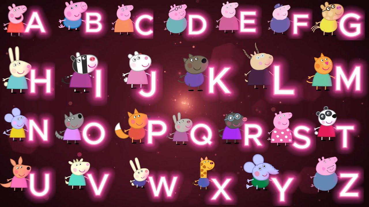 Peppa Pig ABC Phonics Songs Compilation 3 | Learn ABCs with Peppa Pig ...