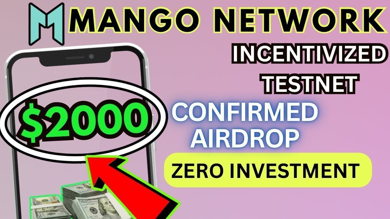 Mango Network Airdrop ll FREE TO JOIN - YouTube
