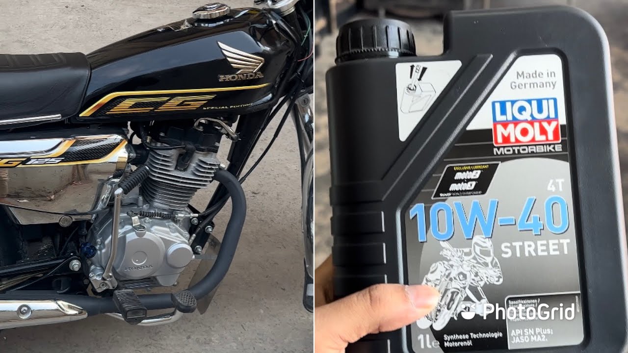 Honda CG 125 and Liqui Moli ka oil 😍 💯 | #cg125 #cg #honda - YouTube