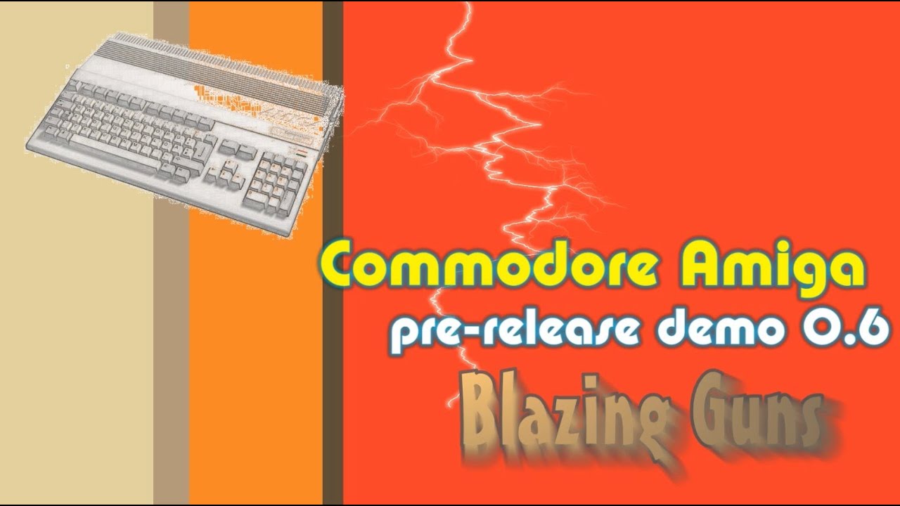Commodore Amiga pre-release demo -=Blazing Guns=- - YouTube