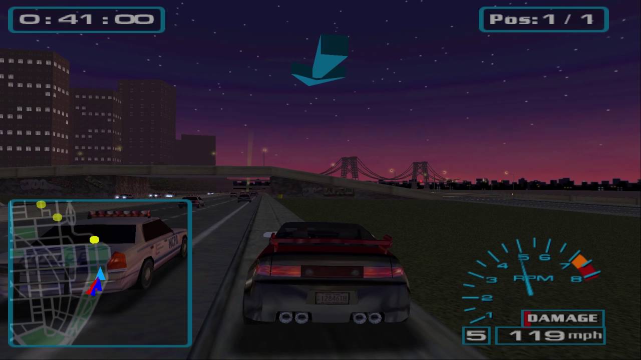 Midnight Club: Street Racing - Arcade Mode - Head to Head - Race 10 ...