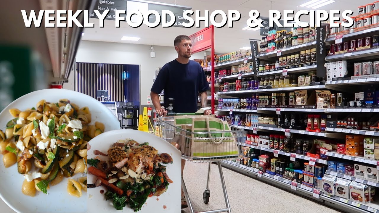 WEEKLY FOOD SHOP & SUMMER VEGGIE MEALS | COME SHOP WITH ME TO WAITROSE ...