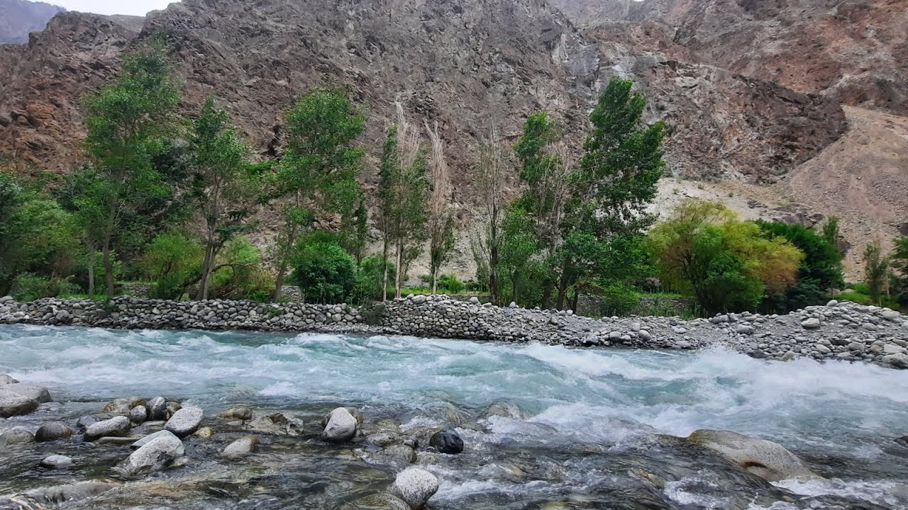 Gilgit River | Nomal Valley | Feel the sound of water💧| Nature Lovers ...