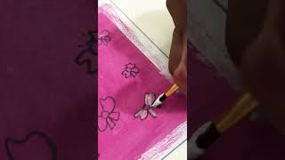 Cute bow ✨✨# pattern painting.       @ yashahdsmart ✨