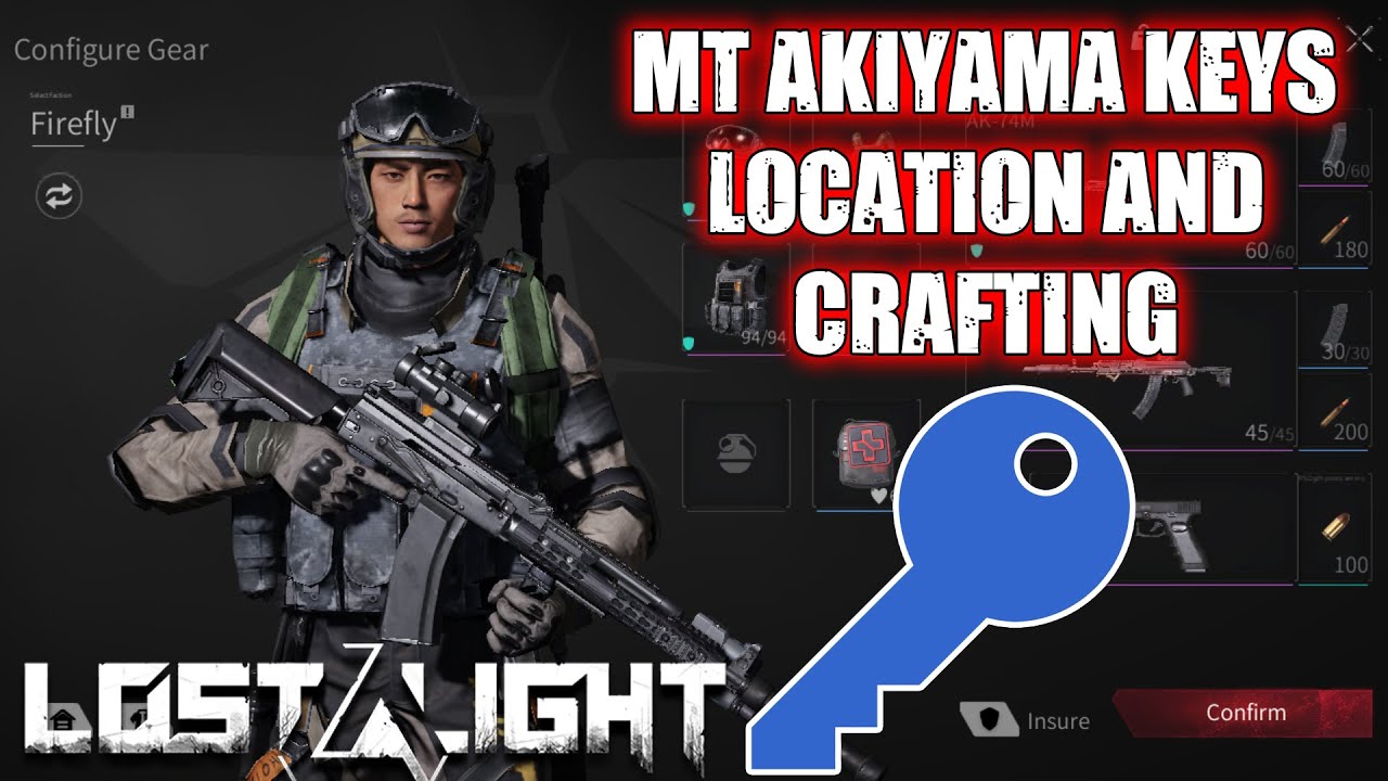 MT Akiyama's All Keys Location And Crafting Lost Light Guide - YouTube
