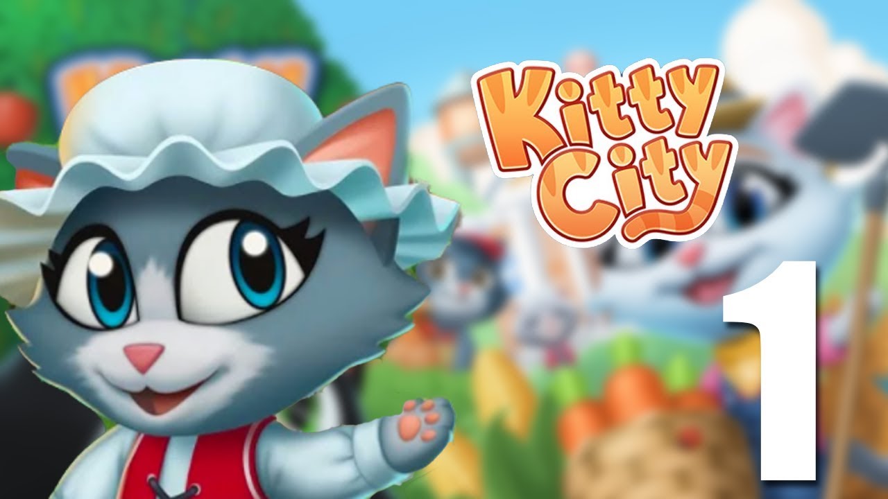 Kitty City iOS Gameplay - Cute Farm Simulator Game - YouTube