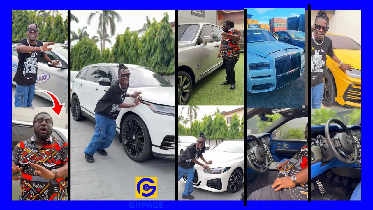 Shatta Wale Vrs Ajagurajah in a Rolls Royce Car F!ght - Shatta Shows ...