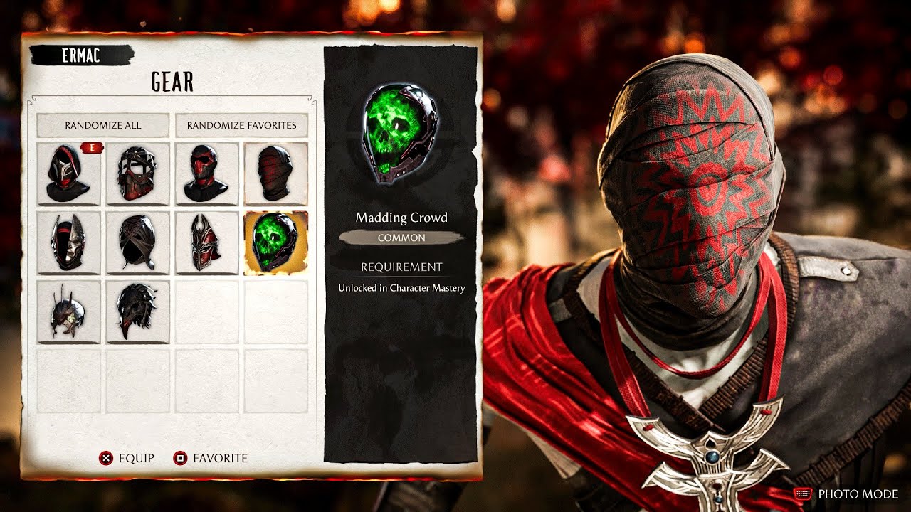Unlock All Ermac Masks and Skins (Mastery) in Mortal Kombat 1 - YouTube