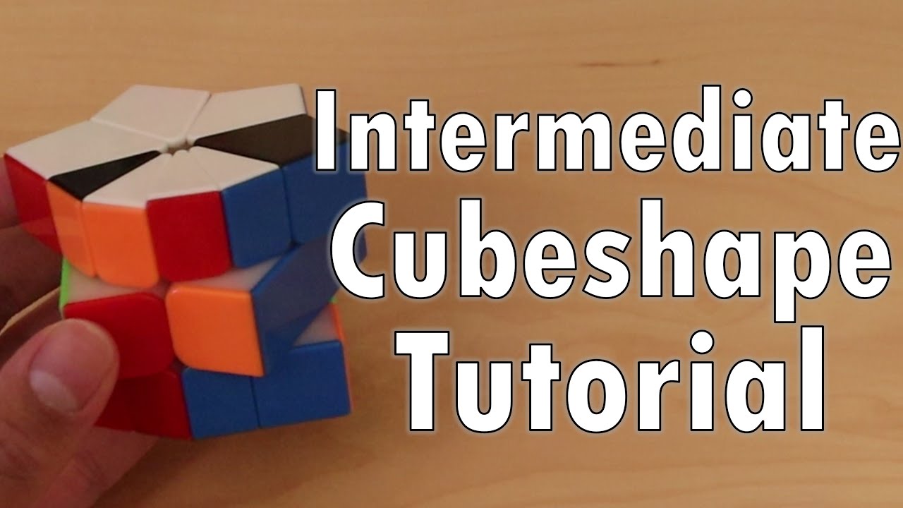 Intermediate Cubeshape Tutorial for Square-1 (Scallop-Kite Tutorial) - YouTube