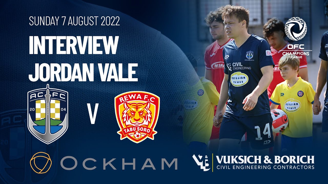 INTERVIEW | Jordan Vale, Rewa FC, Monday 8 August 2022 | OFC Champions ...