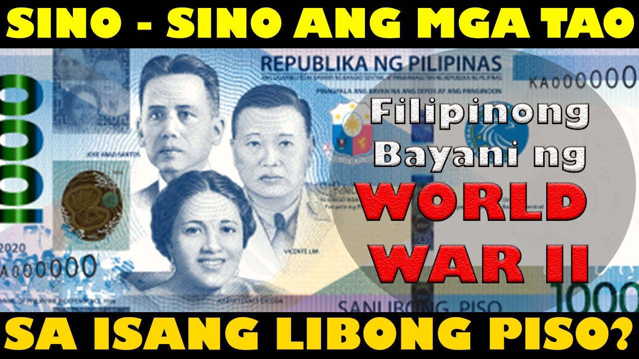FILIPINONG BAYANI NG WORLD WAR 2: SINU-SINO ANG MGA TAO SA ISANG LIBONG ...