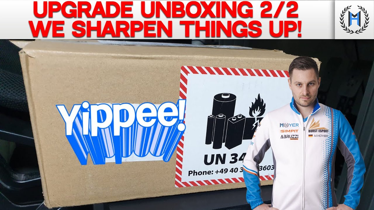 Upgrade Unboxing 2/2 - We are sharping things up - YouTube