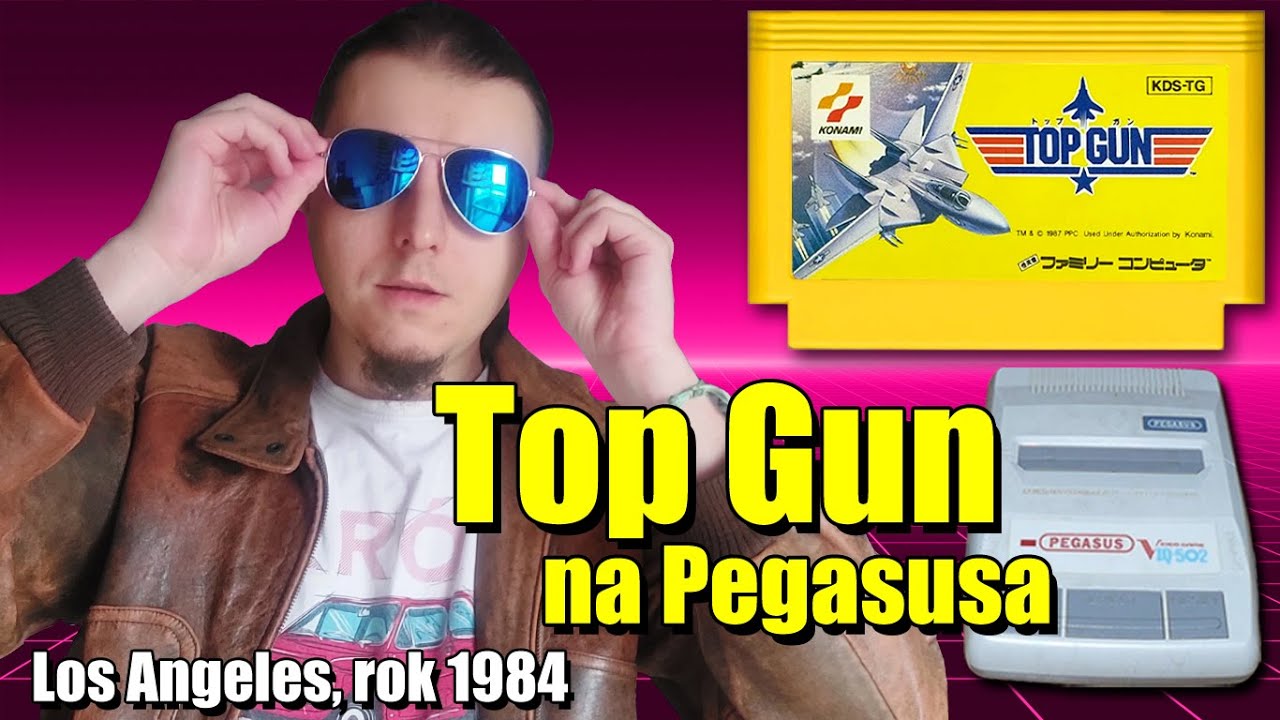 Top Gun (1987) na konsolę Pegasus. Nawet Angry Video Game Nerd jechał ...