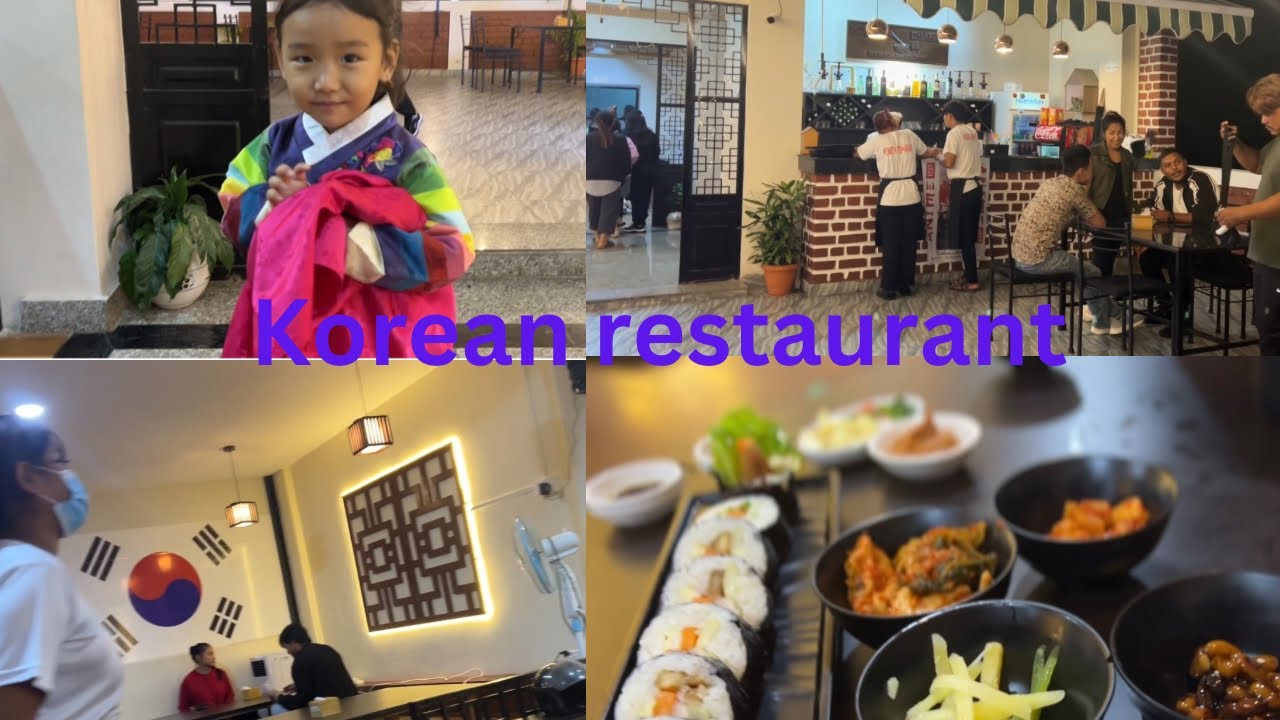 New Korean restaurant open at Dharan - YouTube